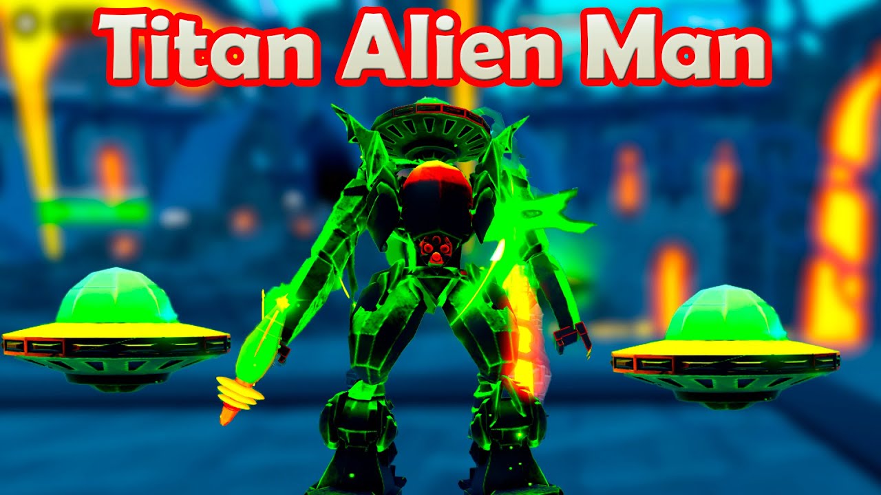 New Titan Alien Man in Endless Mode Roblox Toilet Tower Defense - YouTube