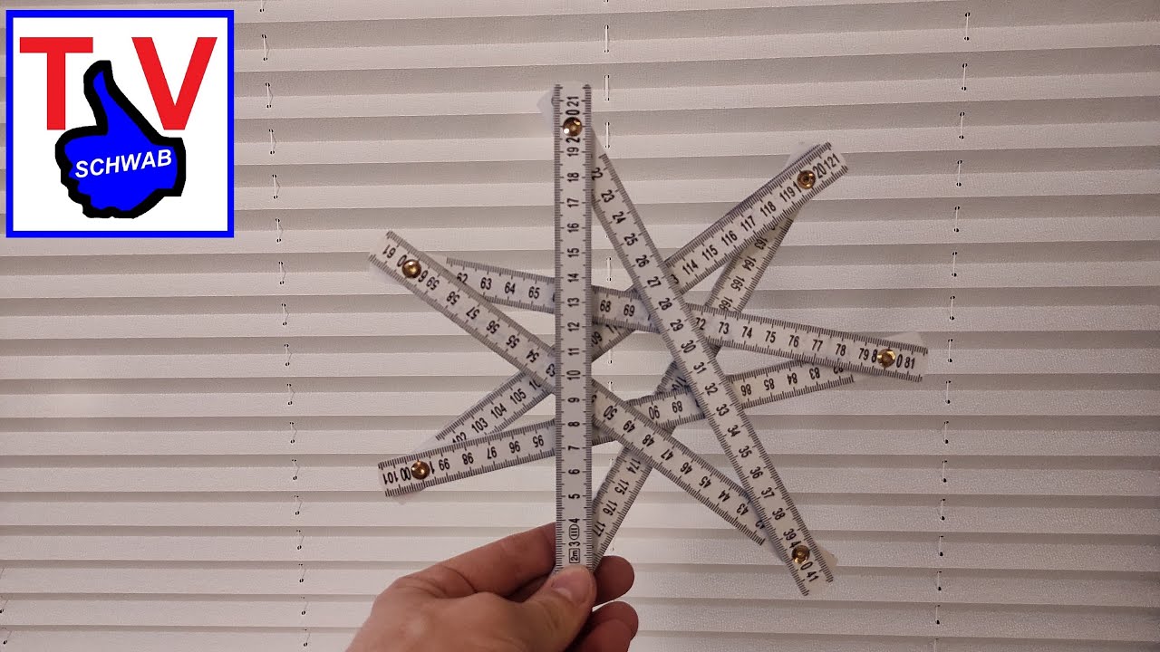 Zollstock Stern Trick Meterstab Folding Ruler Star Tricks Yardstick Zollstock Stern Trick Meterstab Folding Ruler Star Tricks Yardstick