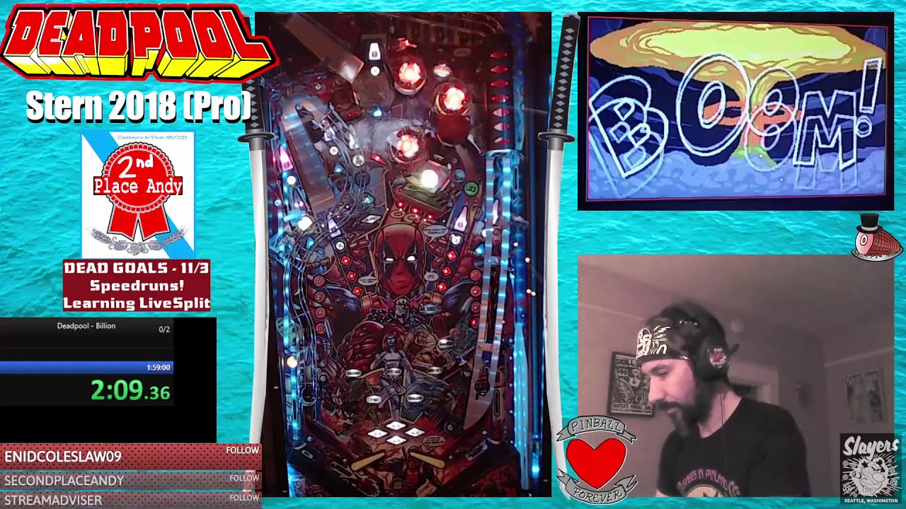 Deadpool Pinball Speedrun - One Billion Points - YouTube