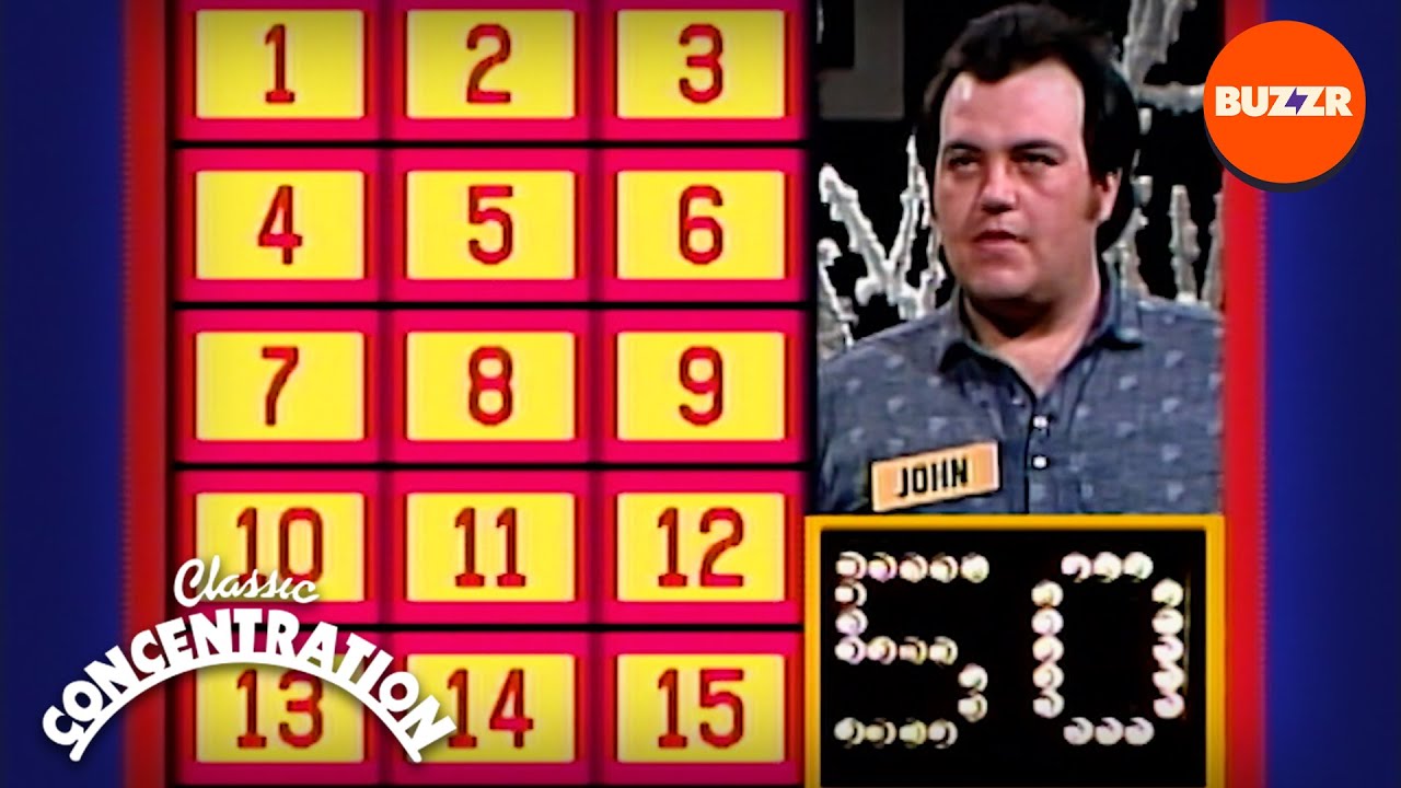 Classic Concentration | Down To The Last Second! | BUZZR - YouTube