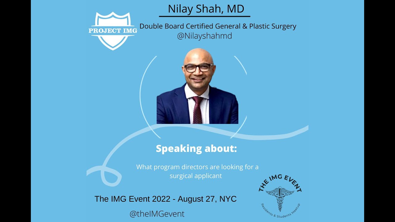 Dr Nilay Shah presenting at “The IMG Event 2022” - YouTube