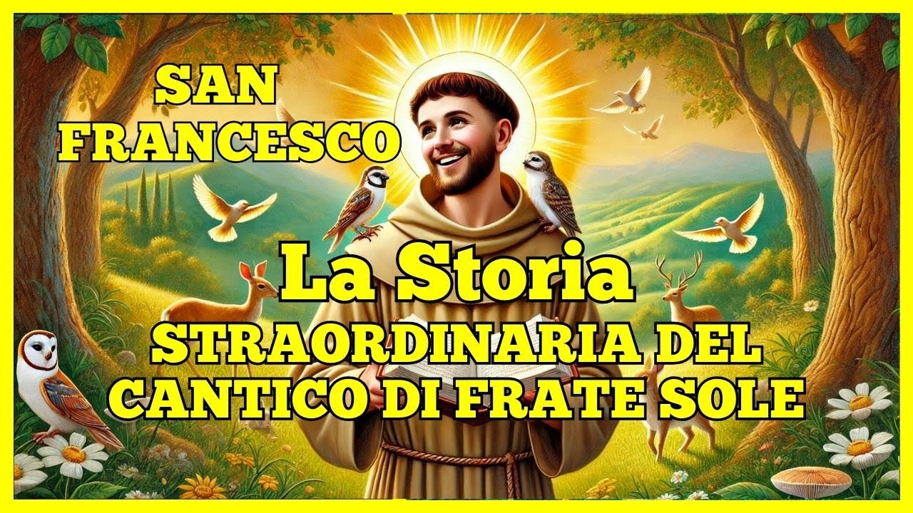 🌞 La Storia Straordinaria del Cantico di Frate Sole 🌿 - YouTube