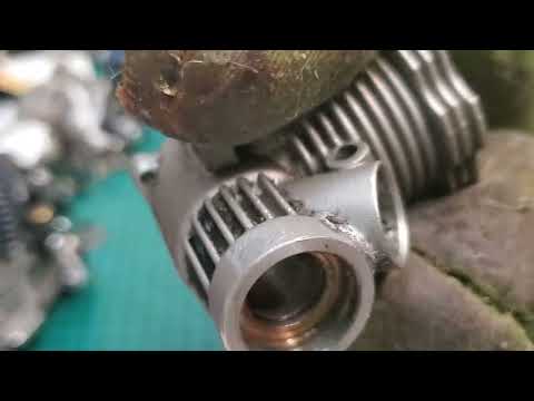 Nitro engine bearing removal. - YouTube