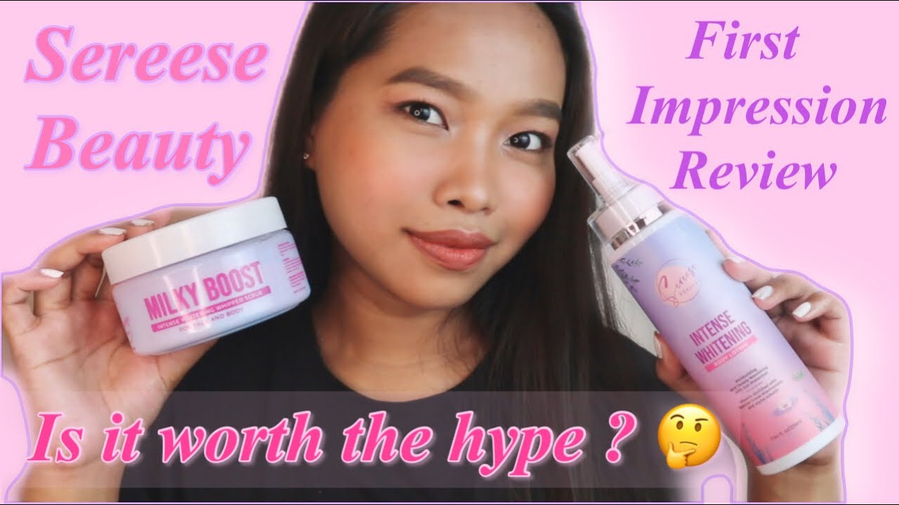 Sereese Beauty Milky Boost Scrub and Intense Whitening Body lotion ...