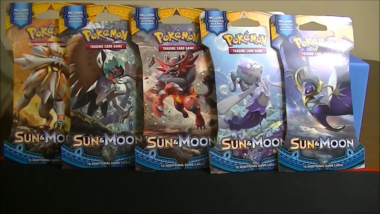 Pokemon Sun & Moon Base Set Booster Pack Opening! - YouTube