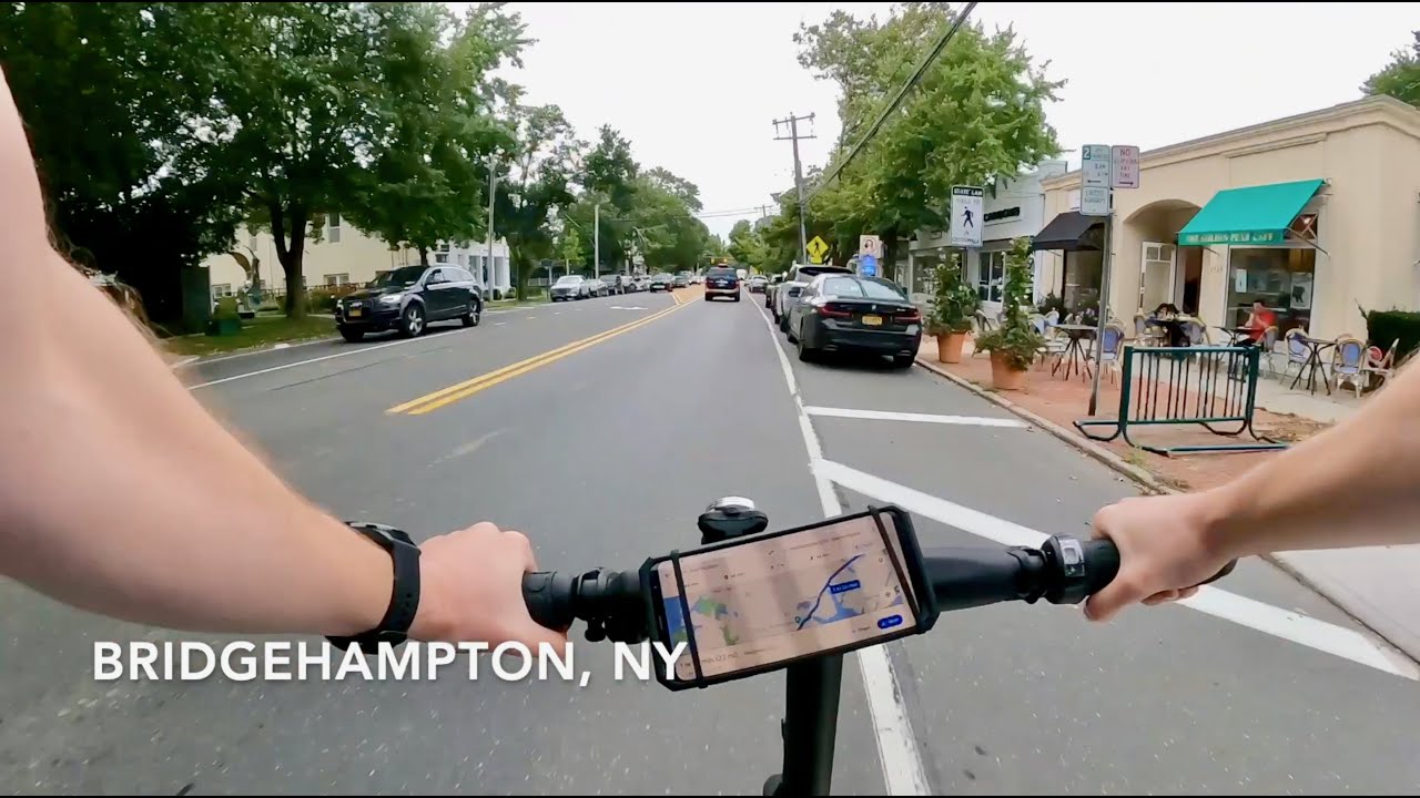 Gocycle E-Bike Ride: Montauk Point Through Hamptons (50+ miles through ...