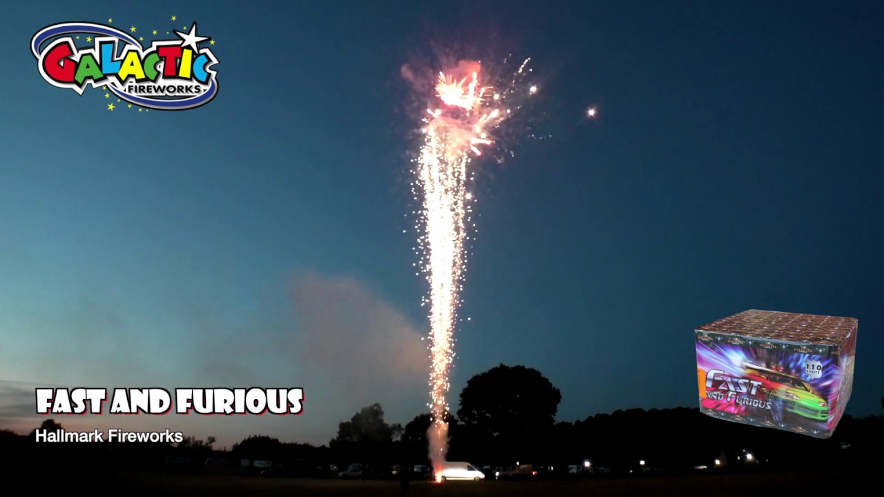 Fast And Furious Hallmark Fireworks - YouTube