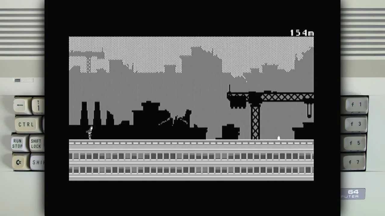 Canabalt on the Commodore 64 - YouTube
