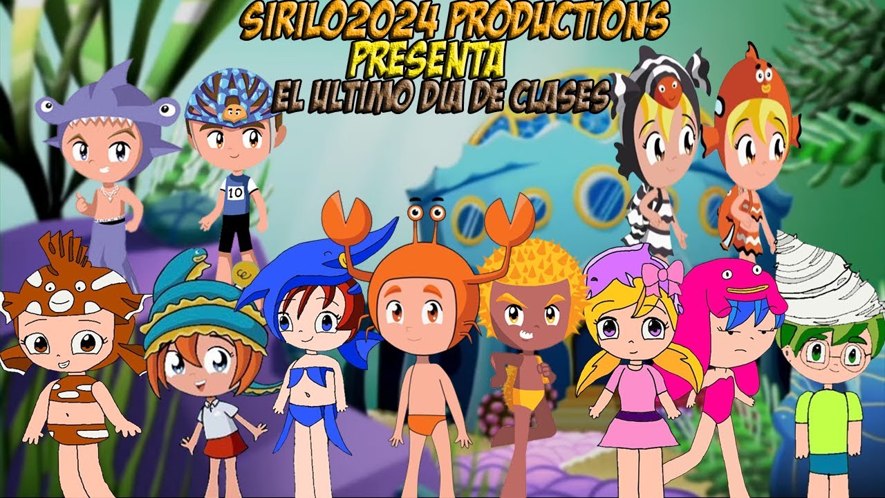 princesas del mar loquendo el ultimo dia de clases de sirilo y sus ...