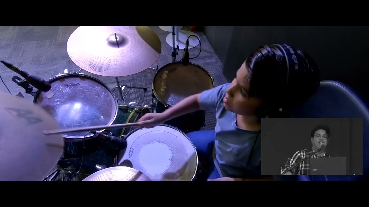 Cantarei - IBP Music - Ao Vivo - Drum CAM - Davi Rocha - YouTube