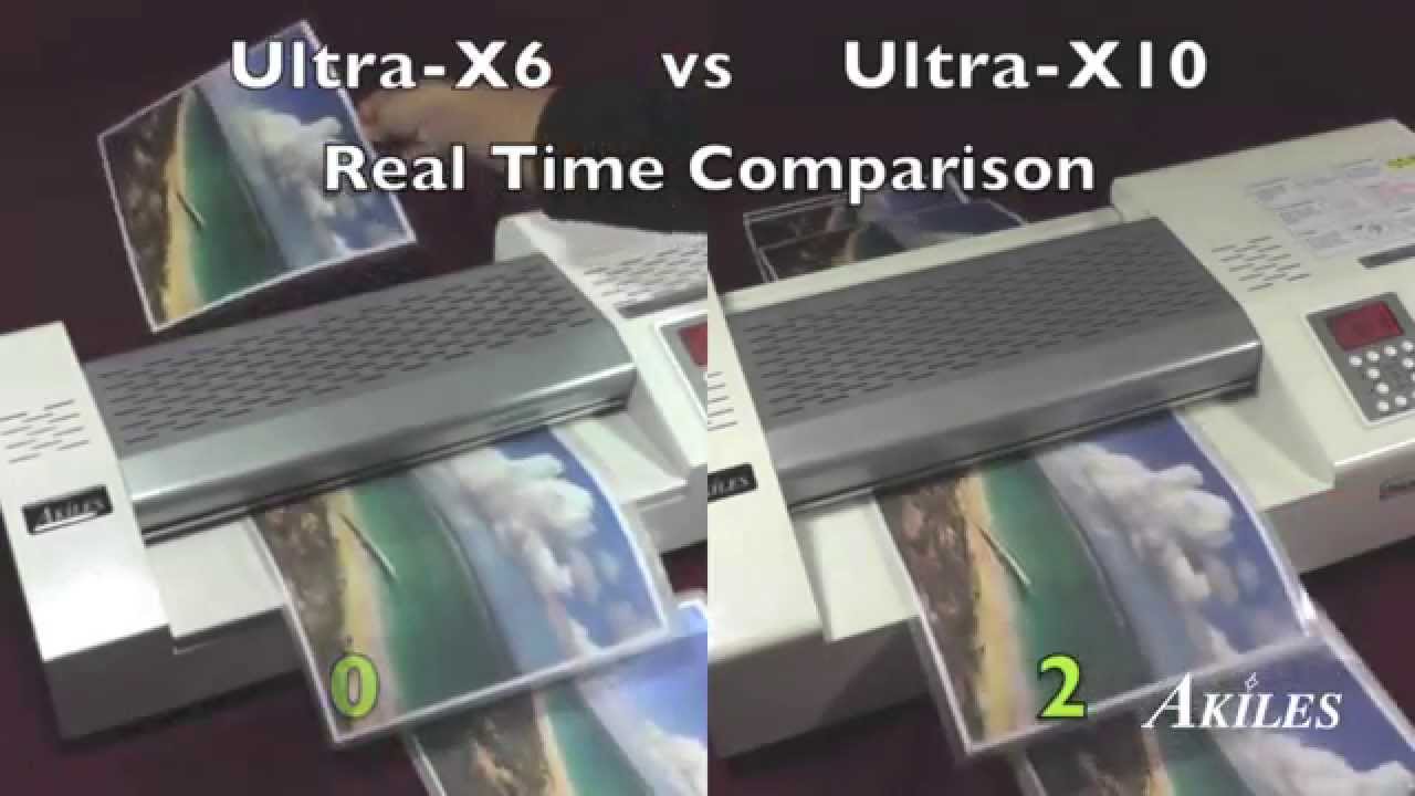 Akiles ProLam Ultra-X10 10 Roller Pouch Laminator - YouTube