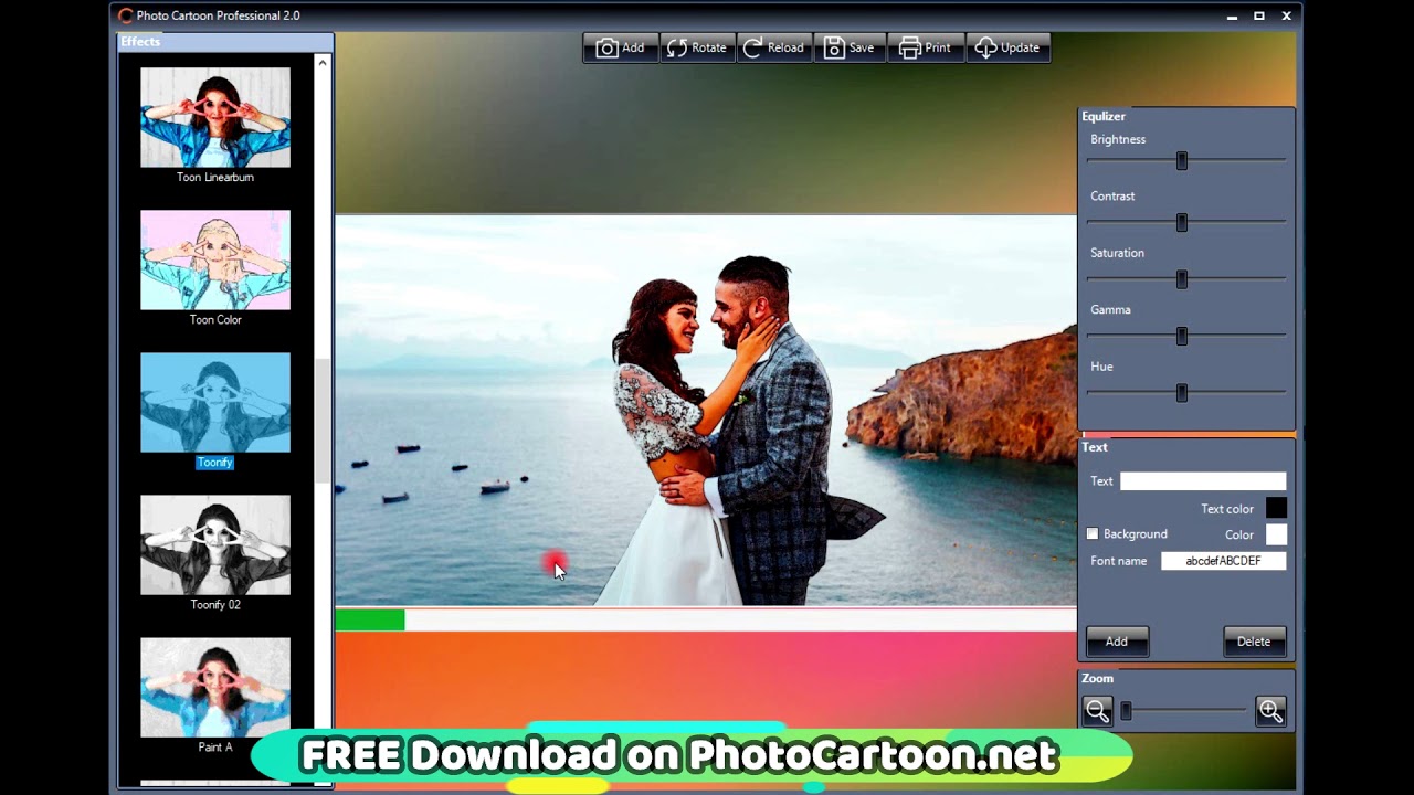 How to cartoonize your photos with Photo Cartoon Software - YouTube