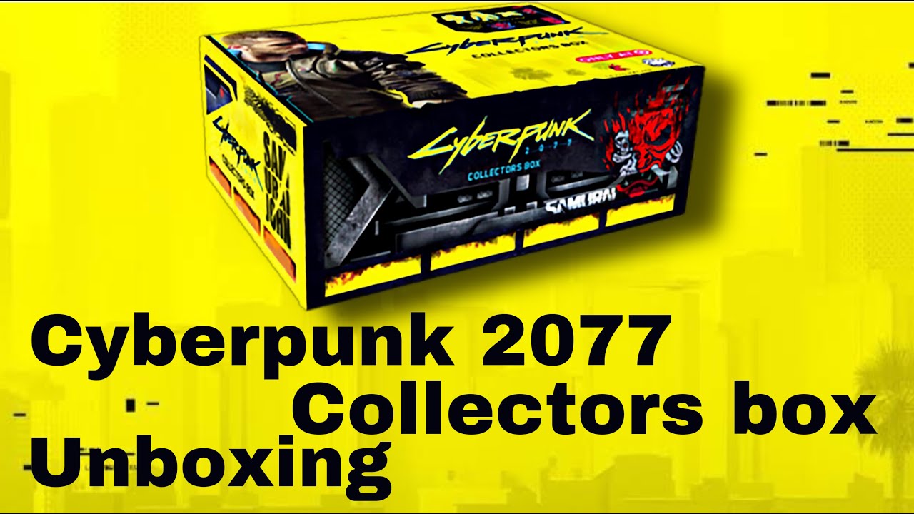 Cyberpunk 2077 Collectors Box - YouTube