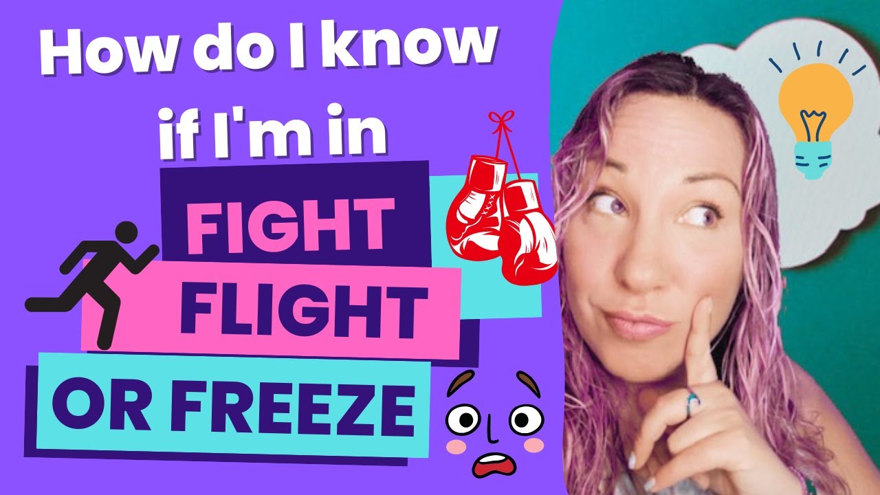 Recognizing Fight Flight or Freeze Response to Stress or Fear - YouTube