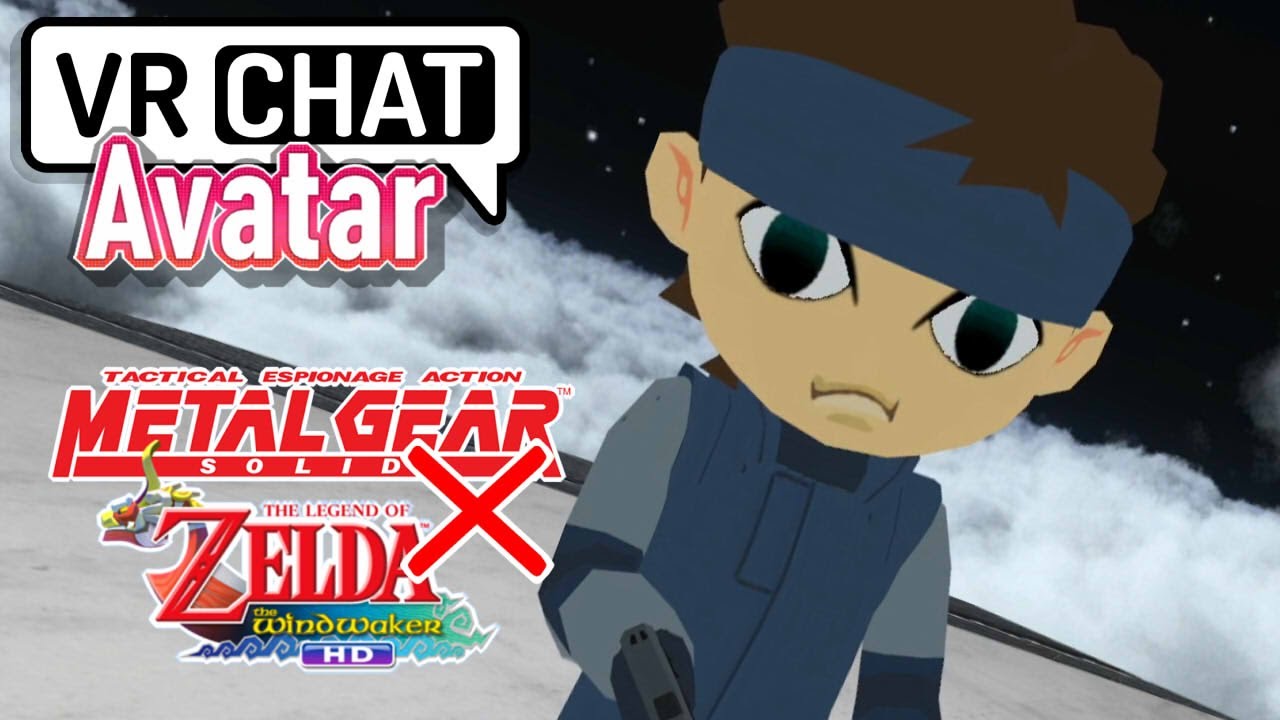 Metal Gear Link Avatar TLoZ Wind Waker X Metal Gear VRchat - YouTube