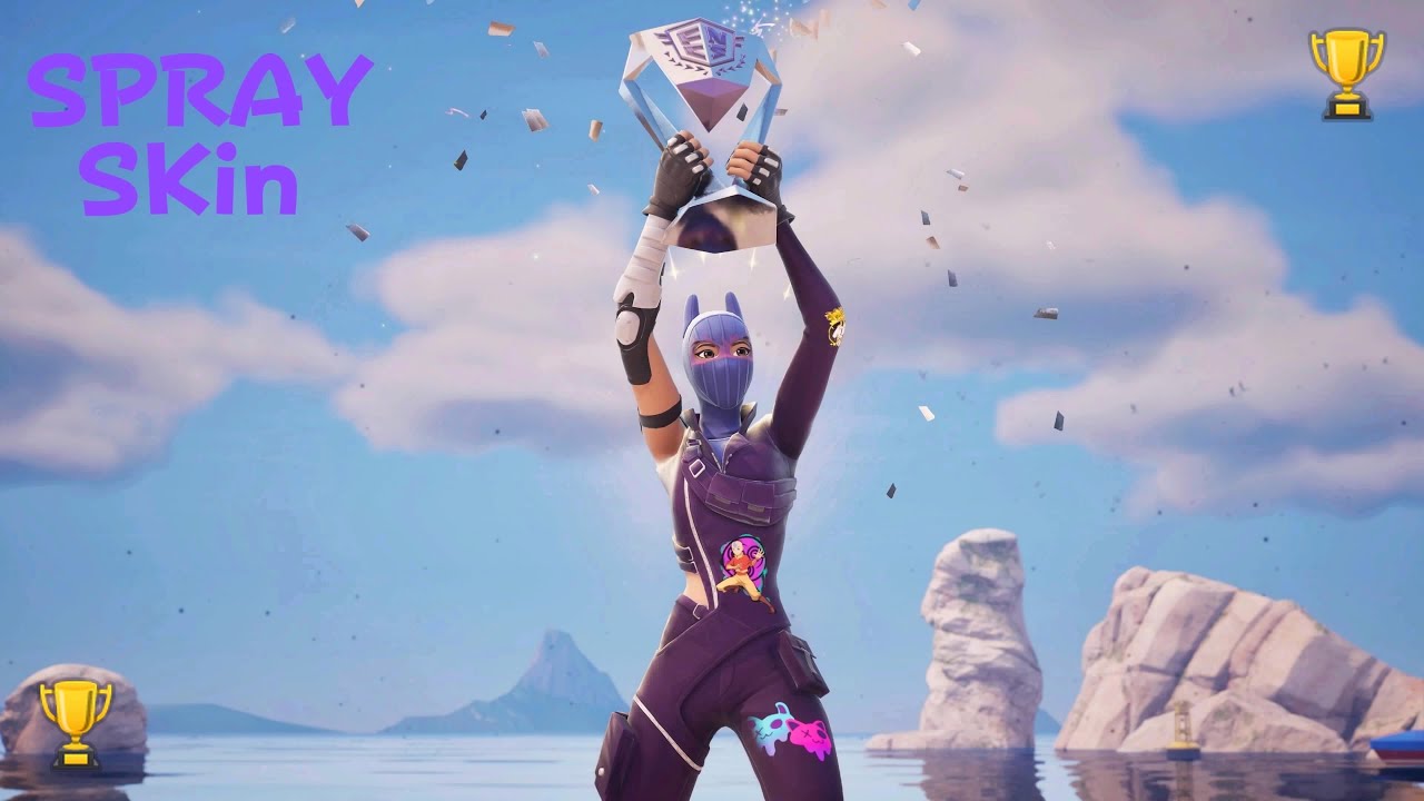 Fortnite 🏆Spray Skin🏆 Best Legendary Ranked Wins - YouTube