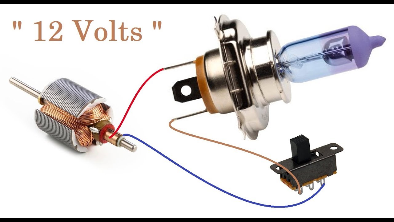 Amazing 12 Volt DC Motor Electric High Current Generator || PCBWAY ...