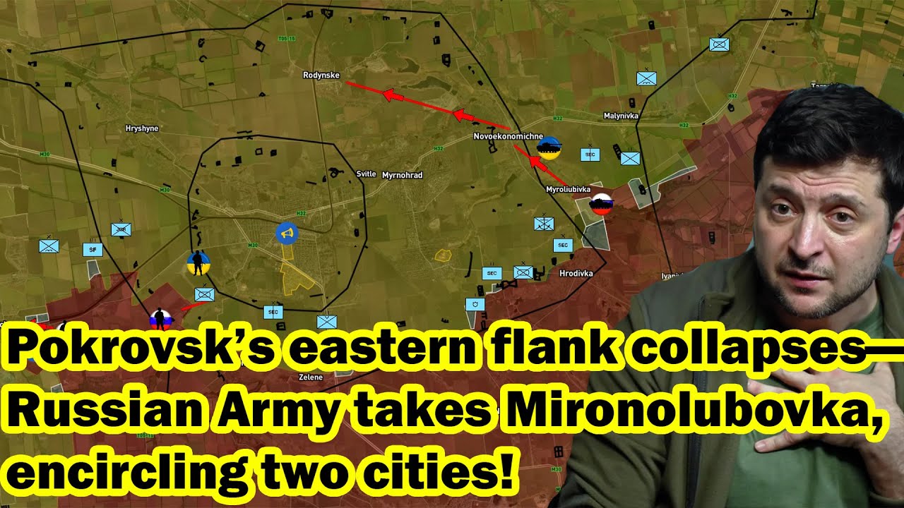 Pokrovsk’s eastern flank collapses—Russian Army takes Mironolubovka ...
