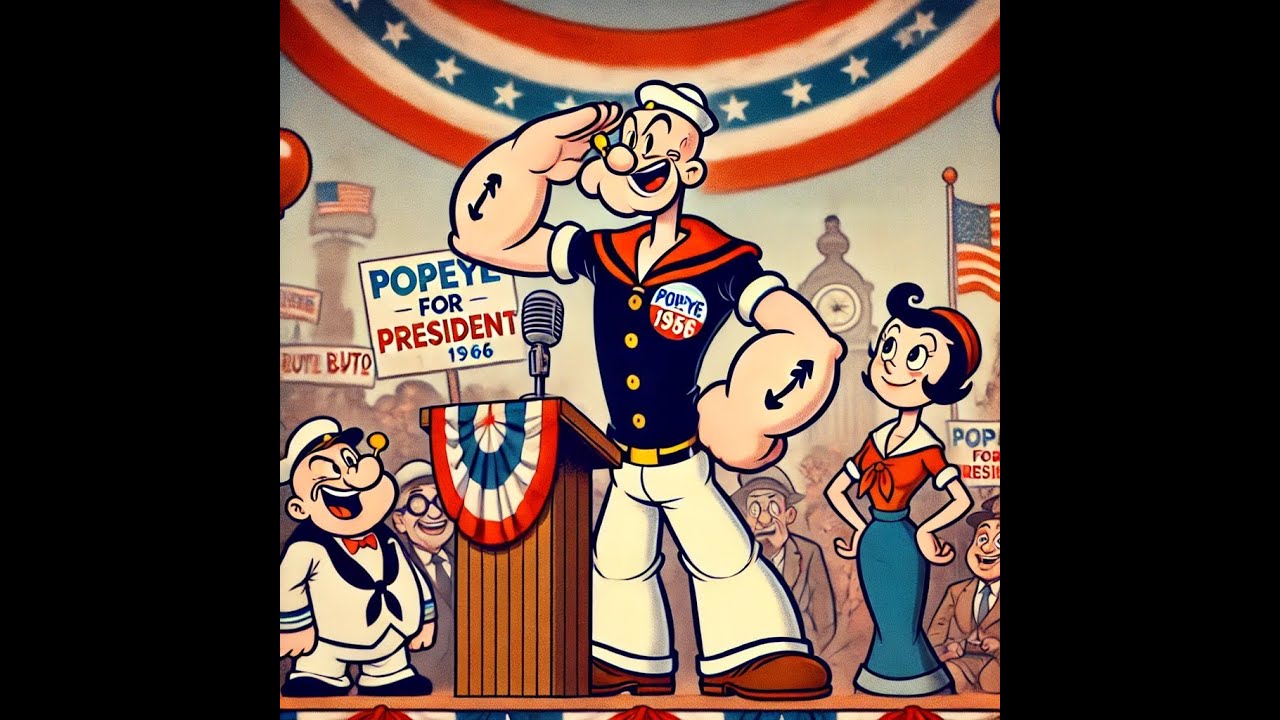 POPEYE THE SAILOR MAN Popeye for President (1956) - Marinheiro Popeye ...