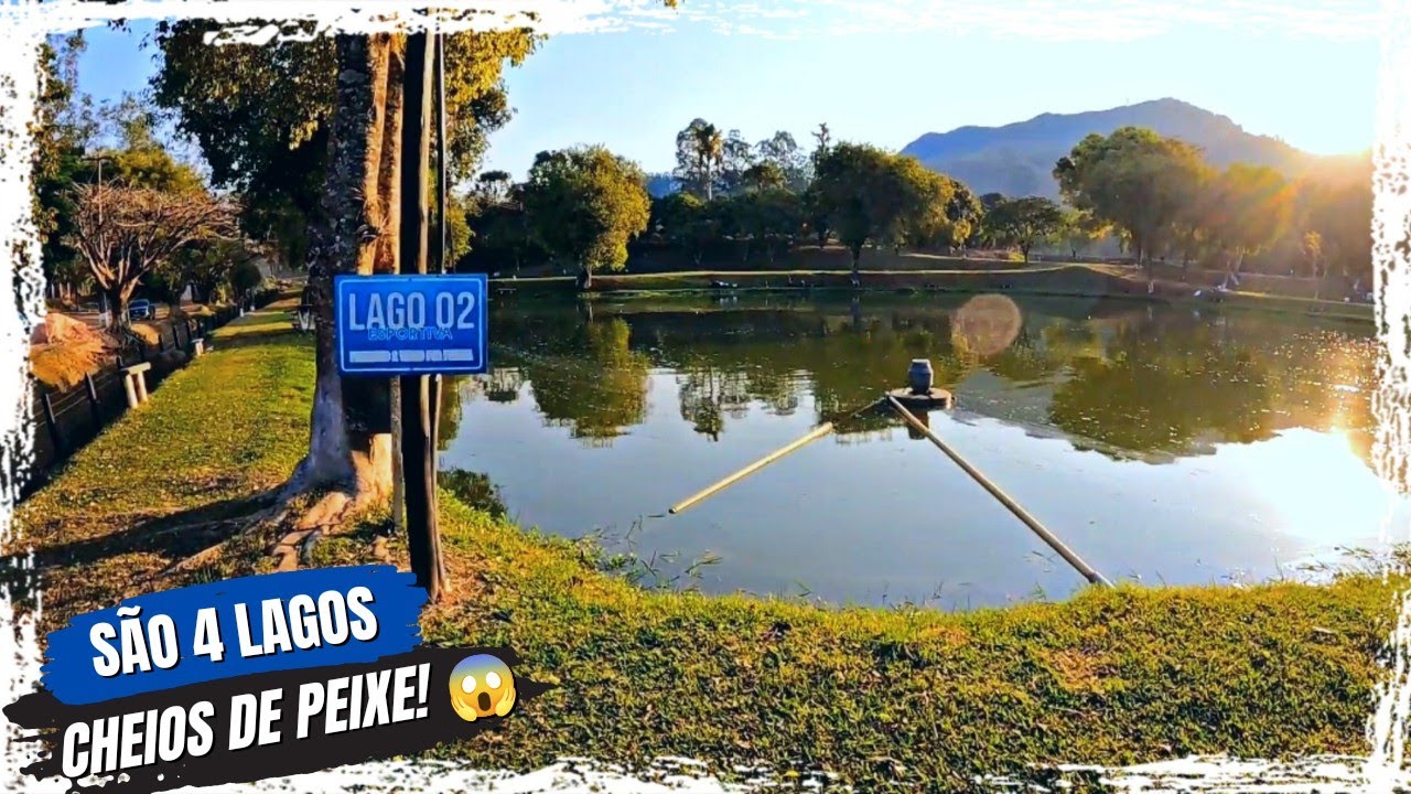 CONHECENDO O PESQUEIRO LAGO AZUL MONTE SIÃO! Veja como é o lugar! - YouTube