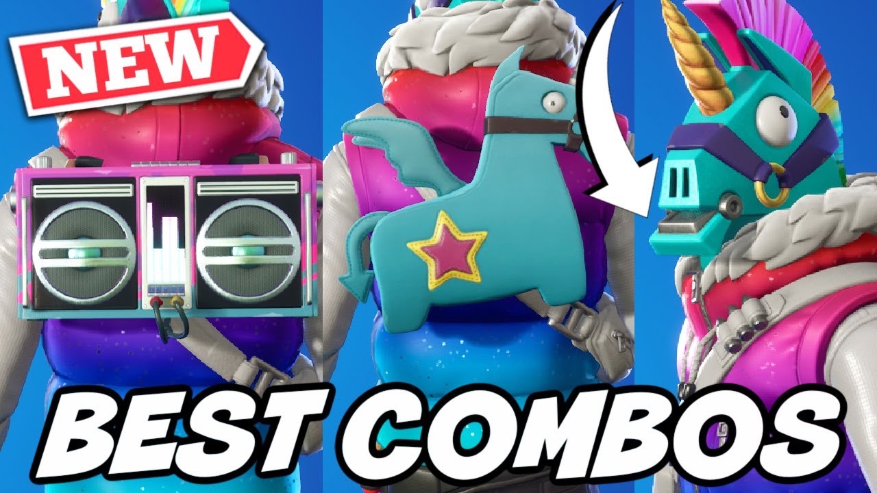 THE BEST COMBOS FOR *NEW* LLAMBRO SKIN (MARCH MONTHLY CREW PACK ...