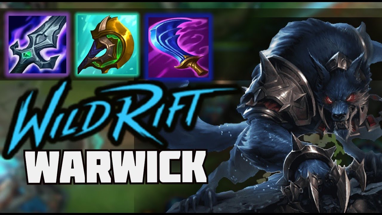 Guía Warcwick | League Of Legends Wild Rift | Probando a Warwick | El ...