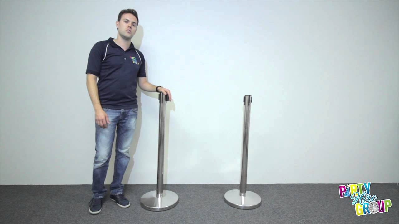 Tensa Barrier Hire- Hire bollards in Sydney - YouTube