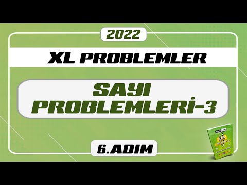 Sayı Problemleri-3 | XL Problemler Kampı | 6.Adım | #merthoca #konuserisi #xlproblemler