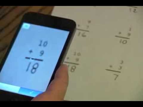 Augmented Reality to Learn Math - Pocket Tutor for iOS - YouTube
