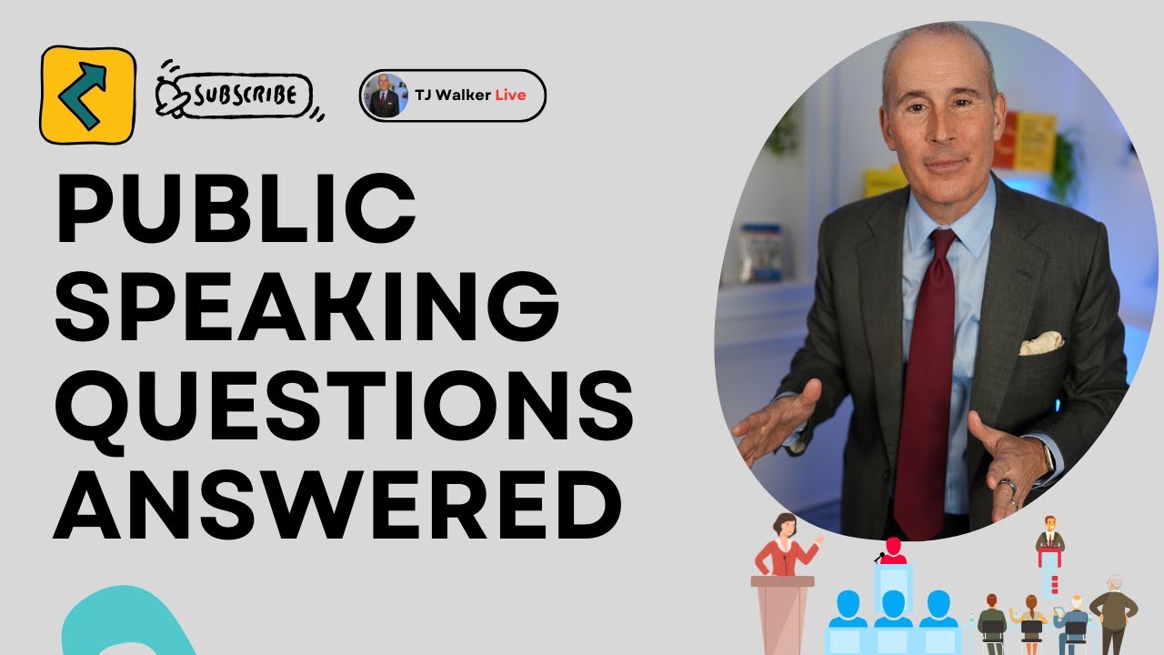 Your Public Speaking Questions Answered - YouTube