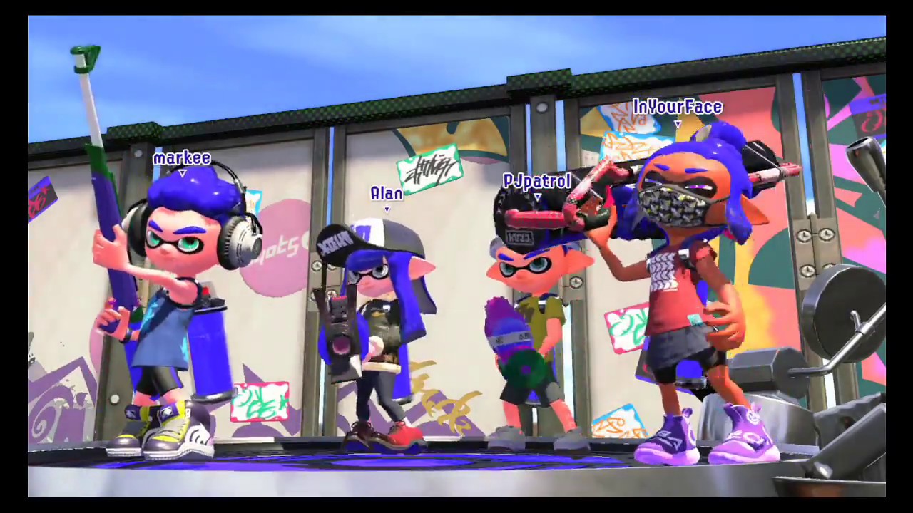 Splatoon 2 - Custom Jet Squelcher Gameplay - YouTube