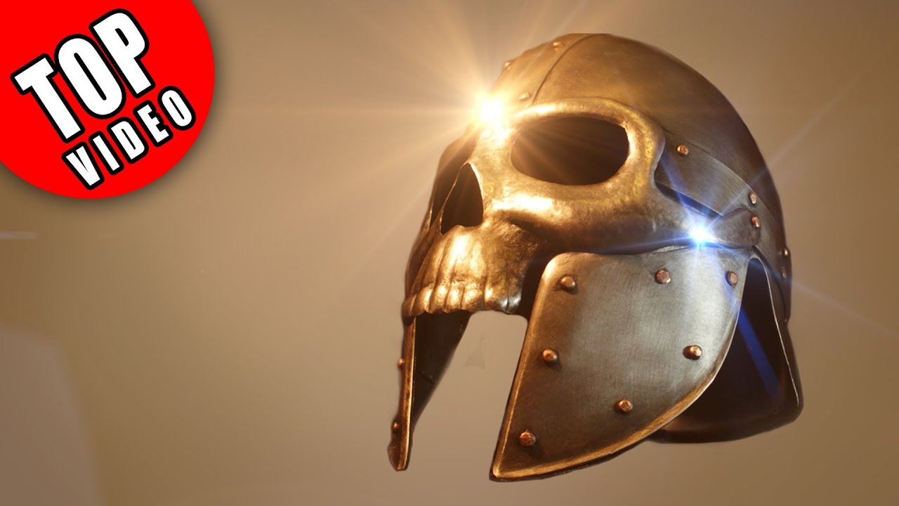 Make Armor at home with Ordinary Tools - Skull Helmet - YouTube