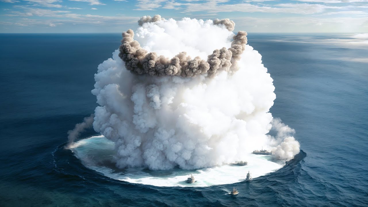 TOP 10 de las pruebas nucleares captadas por las cámaras - YouTube