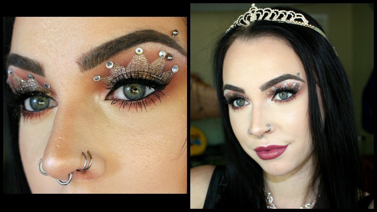 Princess Crown Makeup Tutorial! - YouTube