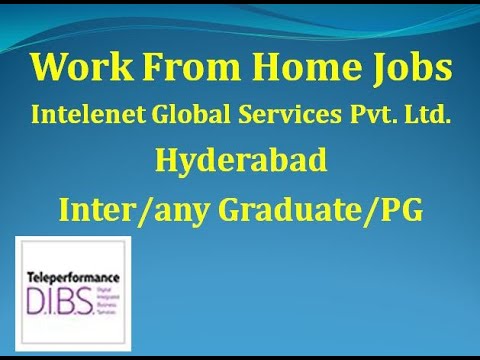Work From Home Jobs in Hyderabad | Intelenet Global Services - TP-DIBS ...
