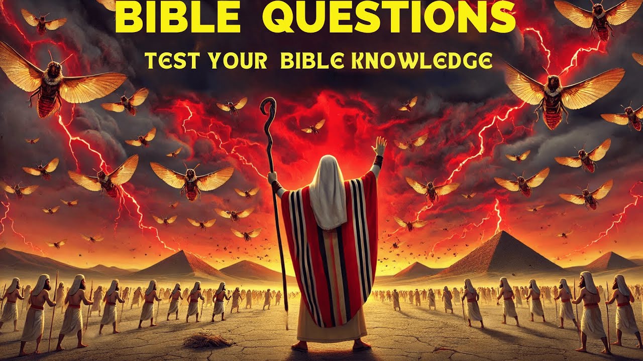 Bible Trivia Challenge Answer These Questions About the Bible! - YouTube