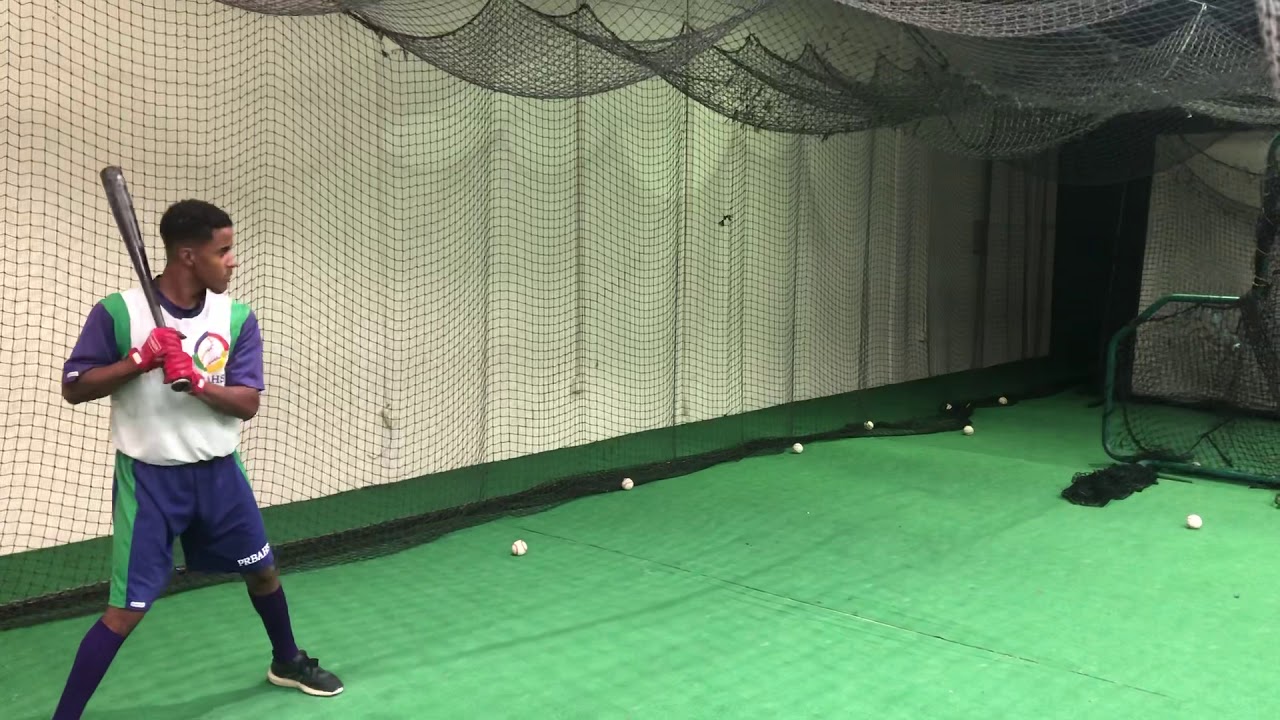 Batting practice right handed bp - YouTube