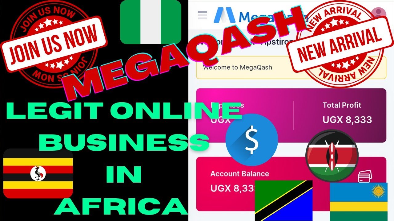 🔥🔥 MegaQash is making people rich. Legit online business Kenya, Uganda ...