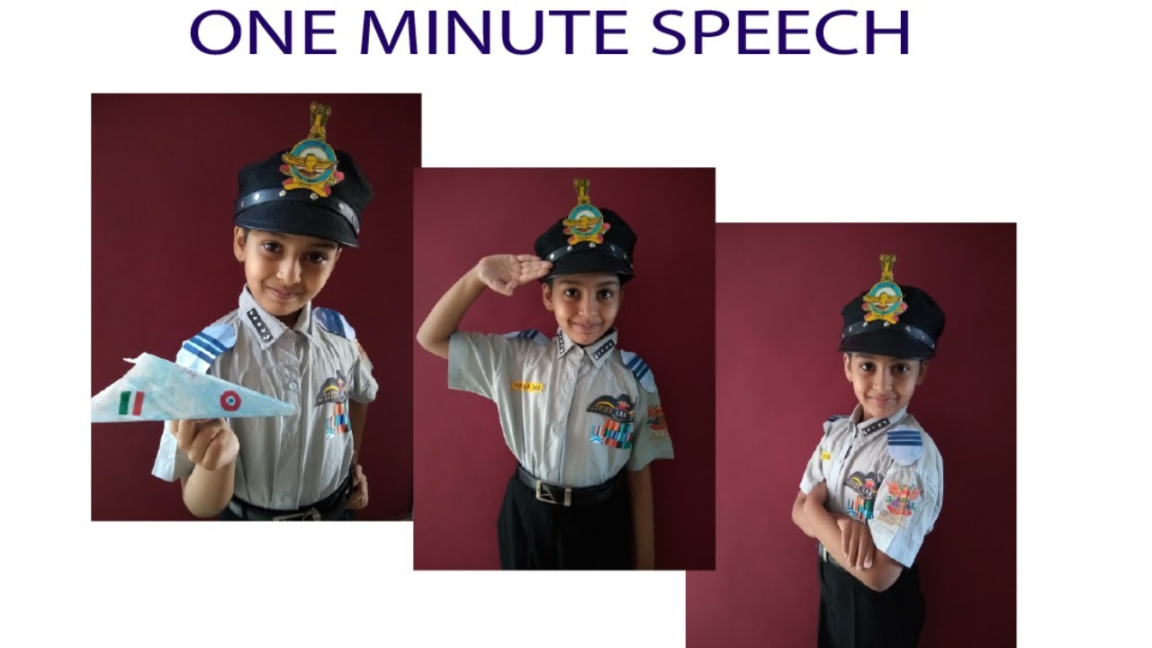 Airforce Pilot Speech for kids - YouTube