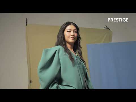Behind-the-Scenes of Prestige December Cover Photo Shoot ft. Claudia Chandra