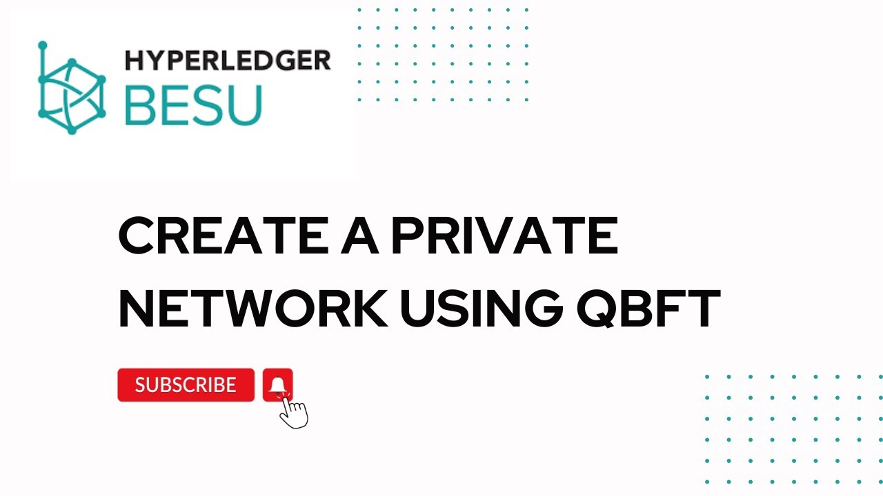 Create a private network using QBFT - YouTube