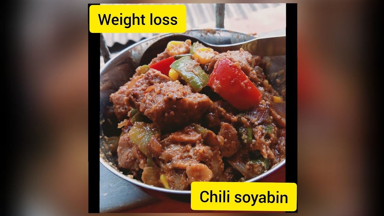 Chili soyabin for weight। Healthy soyabin reacipe in Bengali। চিলি ...