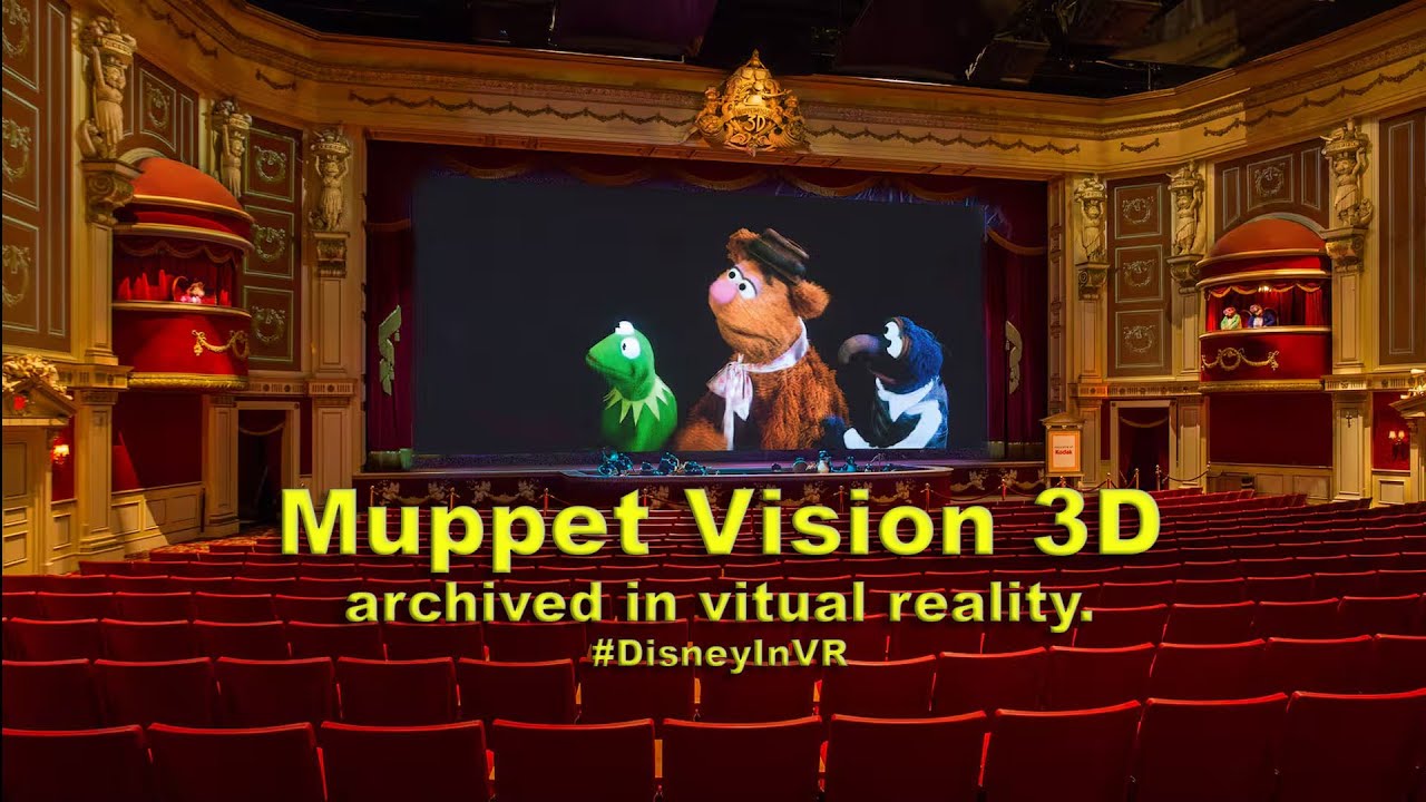 Disney in VR : Muppet Vision 3D - YouTube