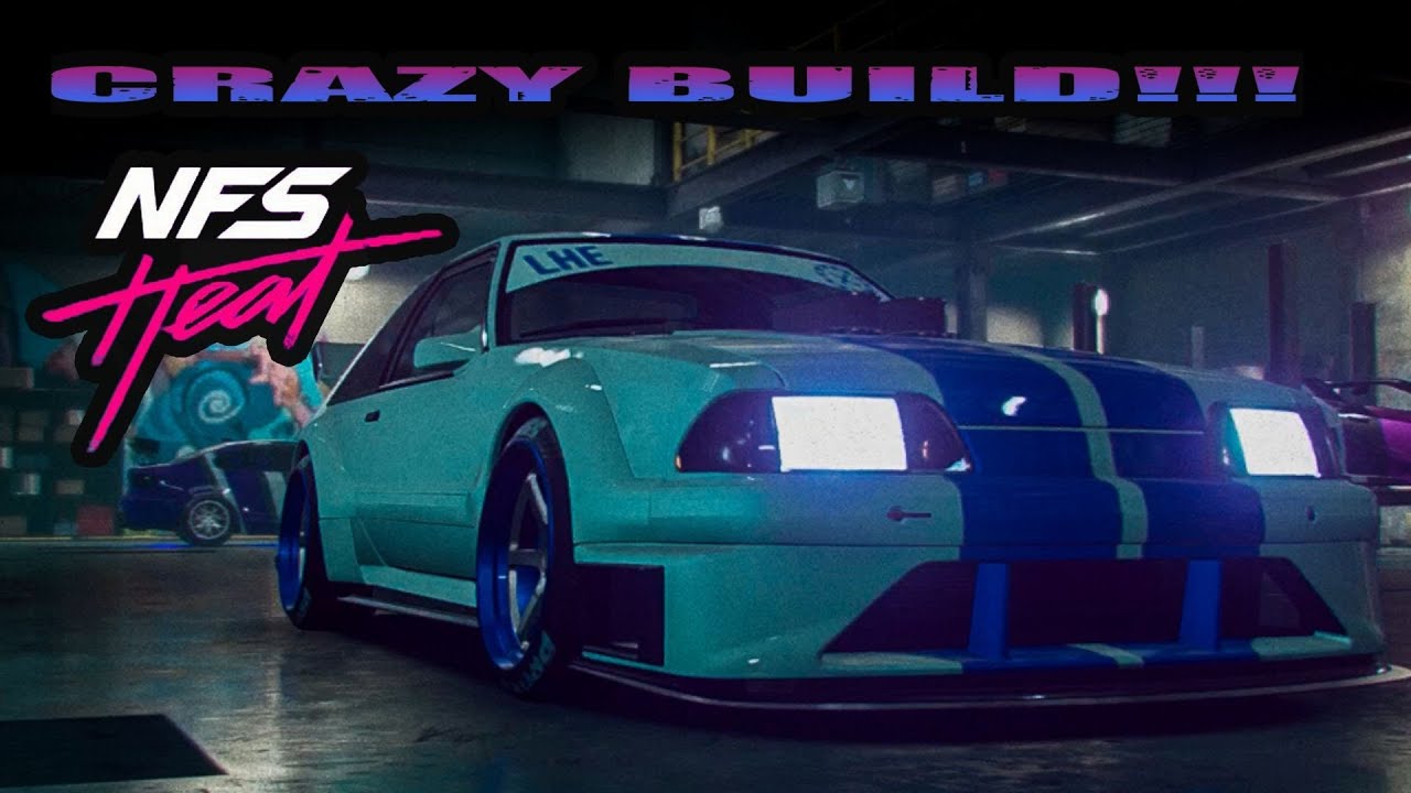 NFS HEAT CRAZY FOX BODY MUSTANG BUILD. Ford mustang fox body ...
