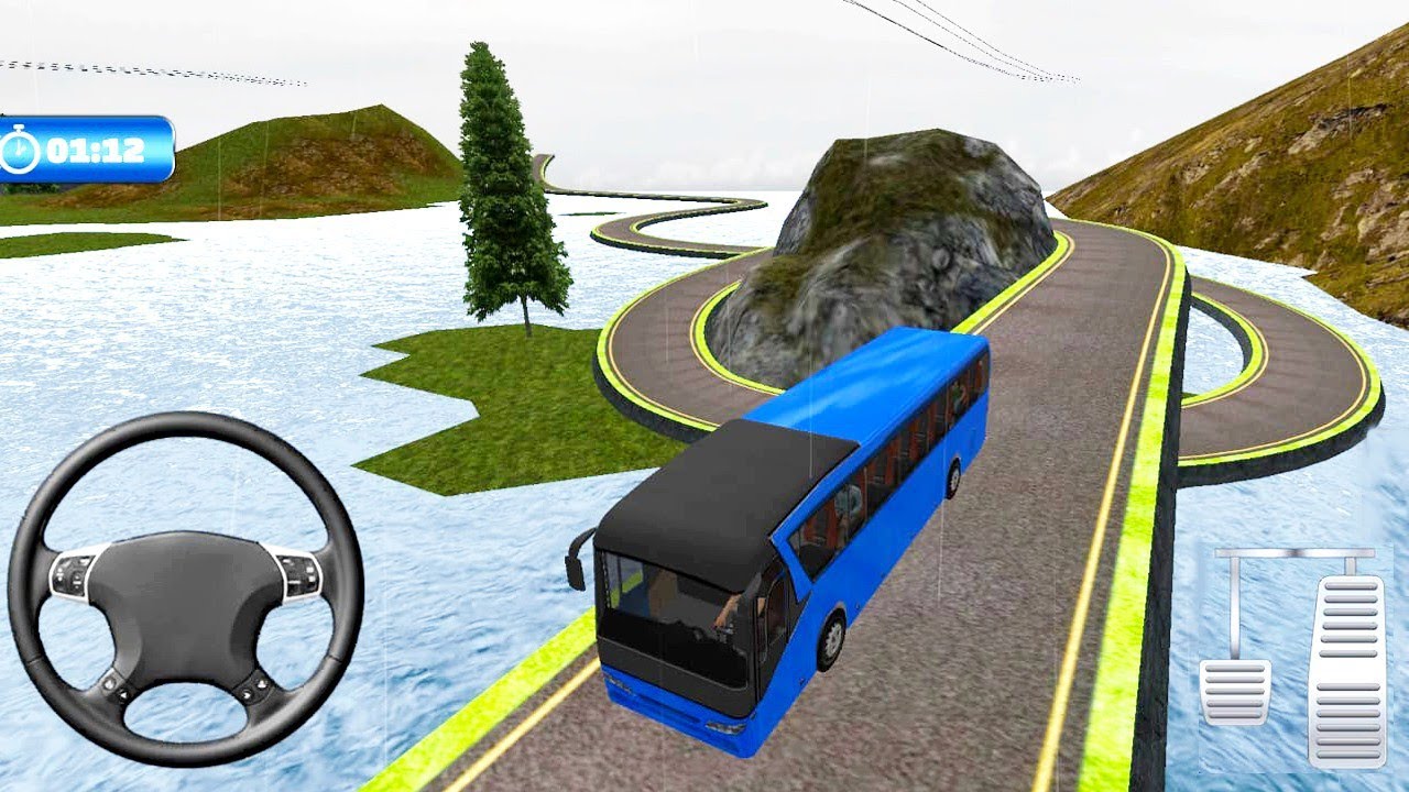 Hill Coach Bus Simulator 2023 || New Hill Bus Simulator Android ...