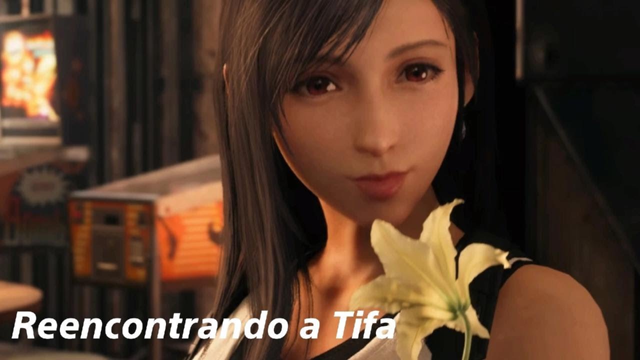 FINAL FANTASY VII REMAKE - Reencontrando a Tifa - YouTube
