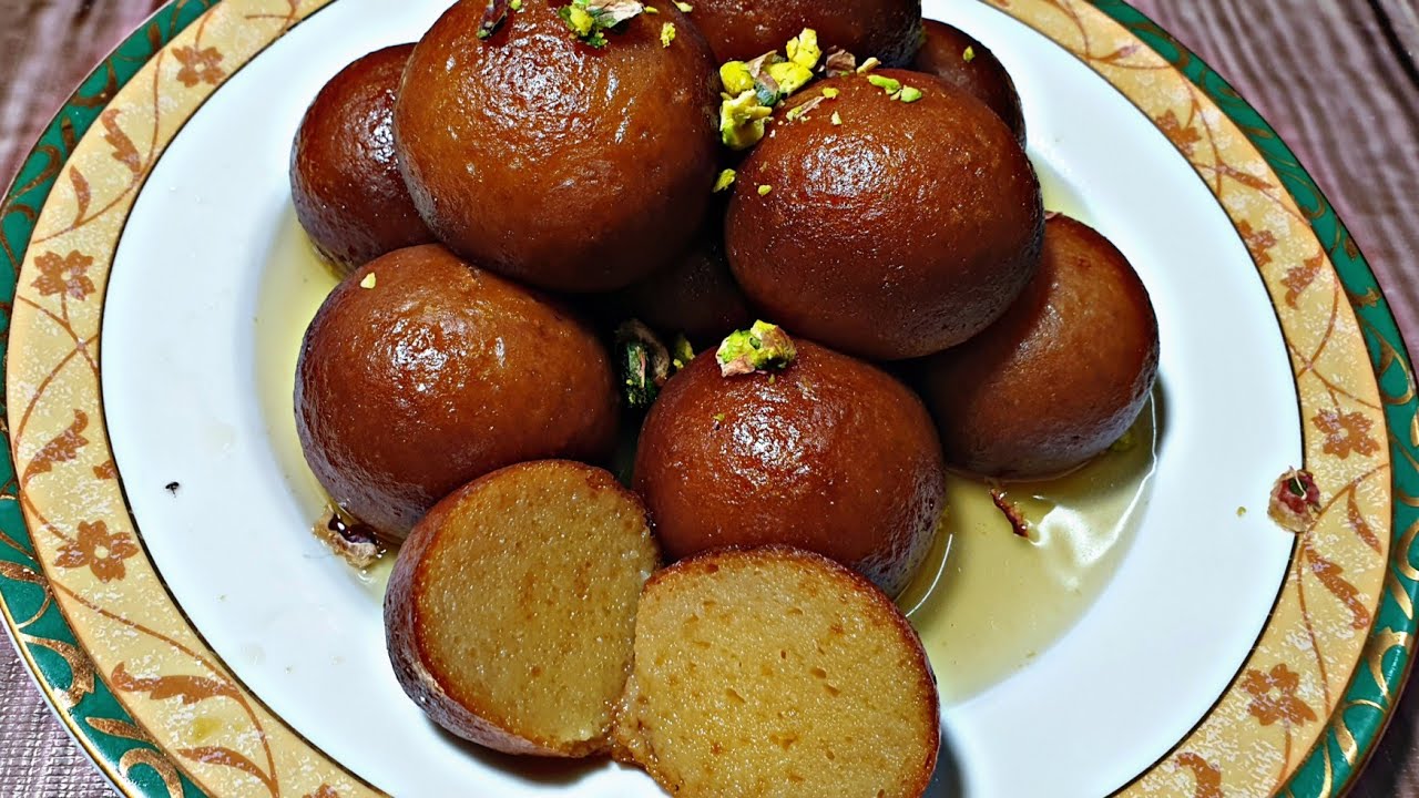 Gulab Jamun Recipe | Milk Powder Gulab Jamun Recipe | How to make ...