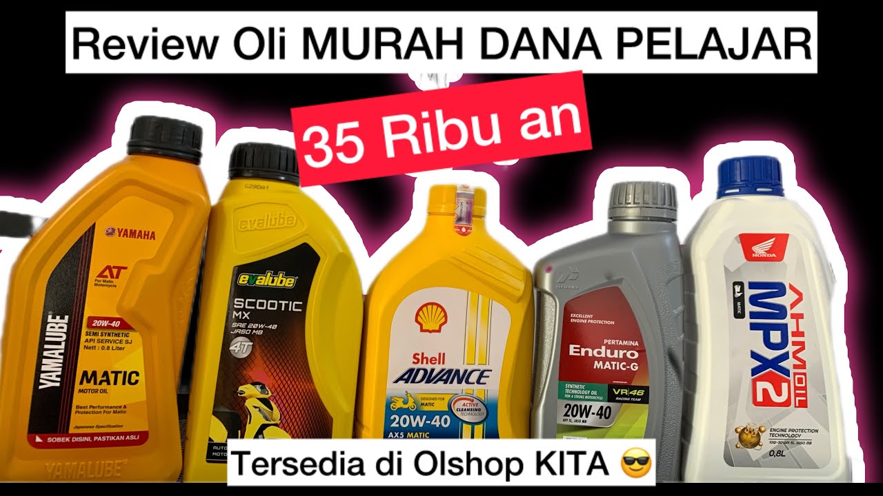 Oli terbaik untuk motor MATIC beat scoopy vario 125 pcx stylo ADV | oli yang bagus untuk motor ...