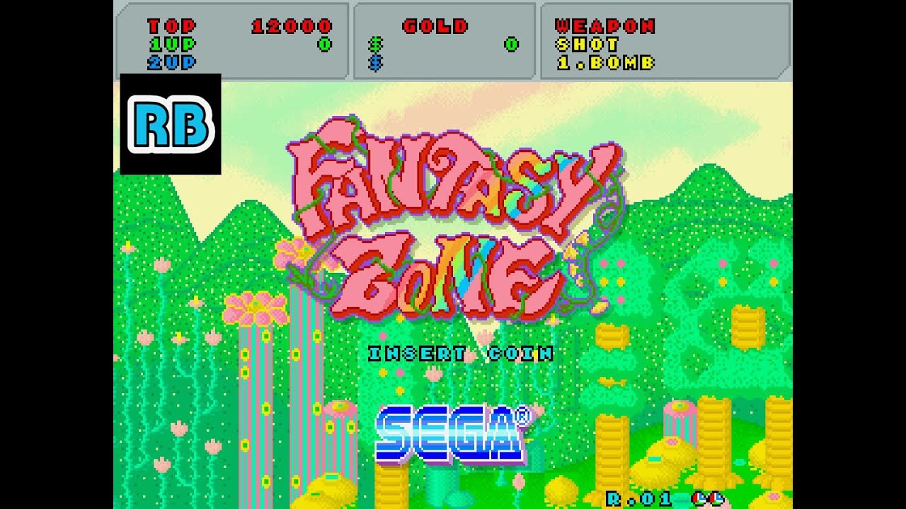 1986 [60fps] Fantasy Zone DEMO - YouTube