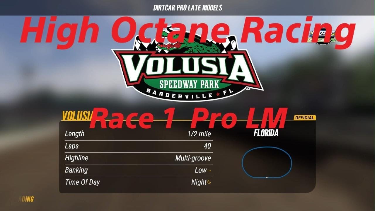 High Octane Racing League Race 1 Pro LM World of Outlaws: Dirt Racing ...
